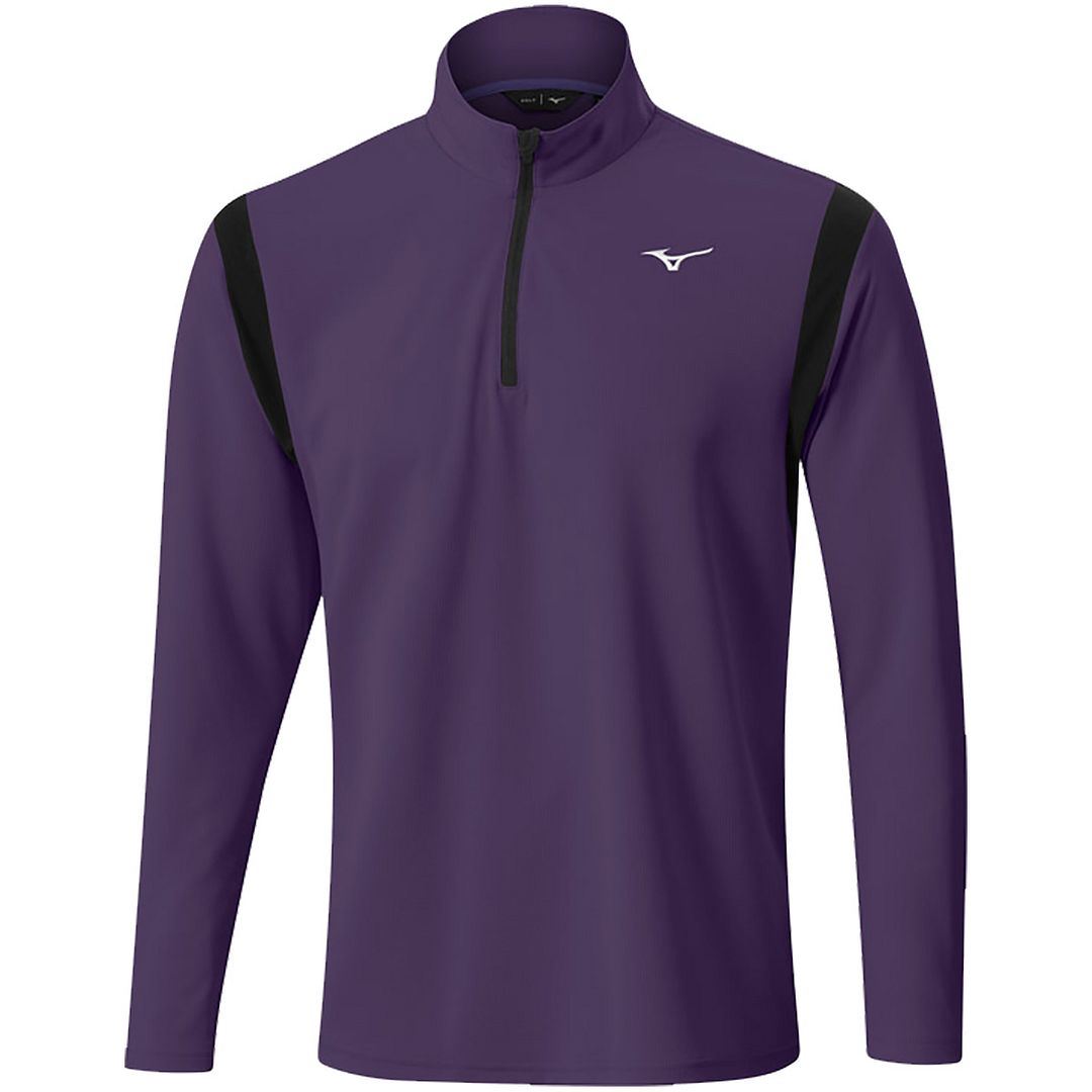 Mizuno Golf Mens Winter Breeze Elite Lightweight 1/4 Zip Golf Sweater ...